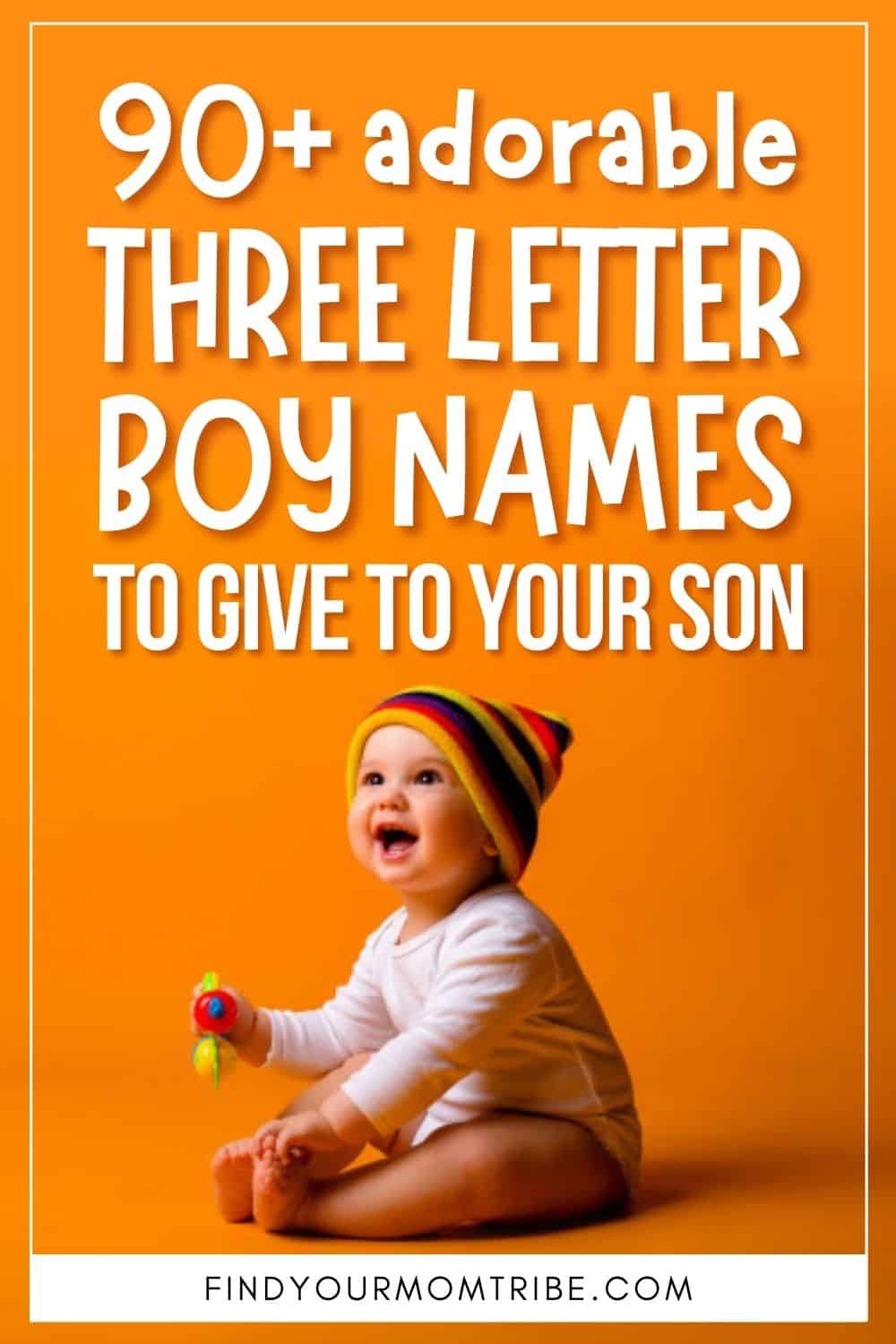 90+ Adorable Three Letter Boy Names To Give To Your Son In 2022