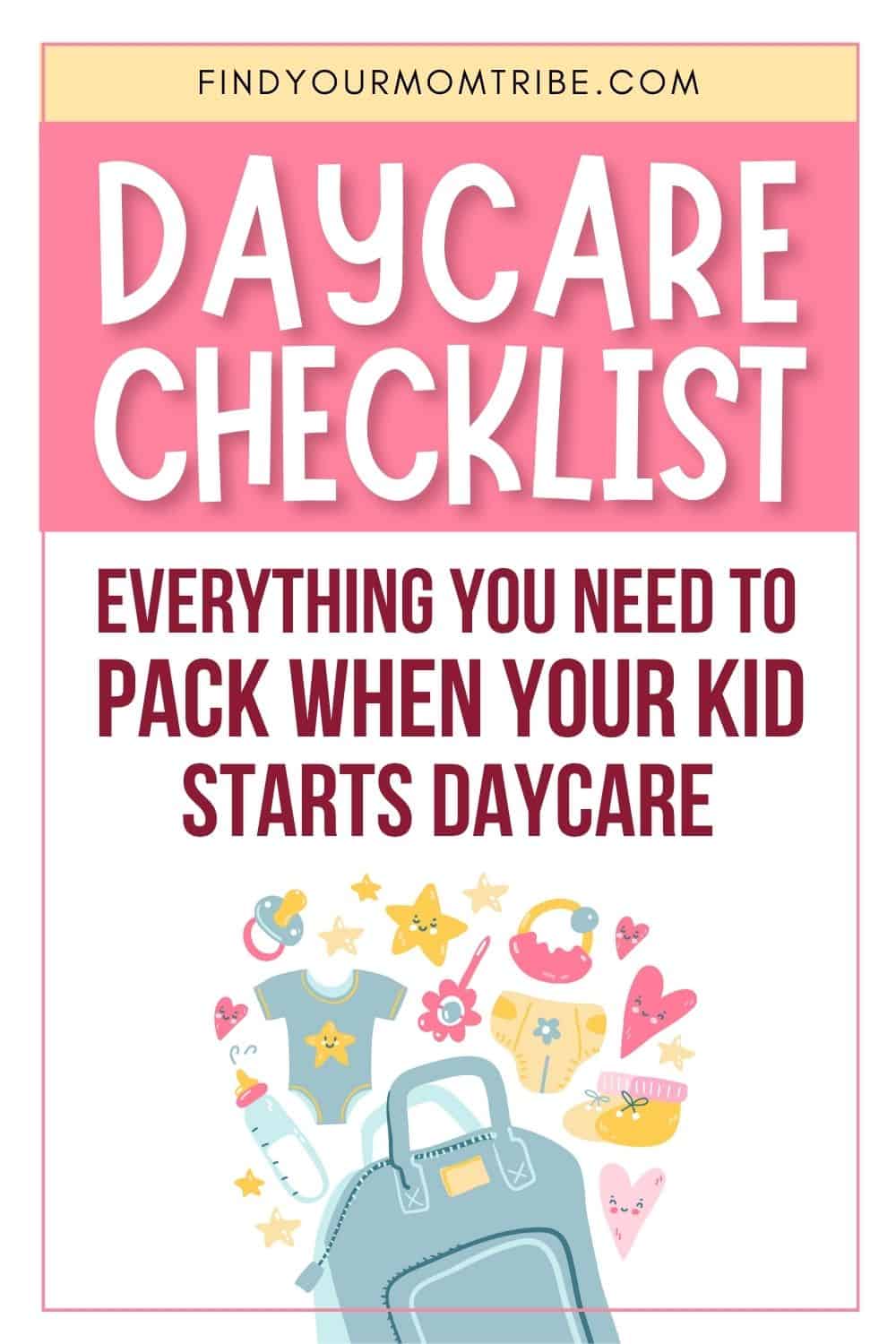 Learning What To Pack For Daycare - The 10 Essentials