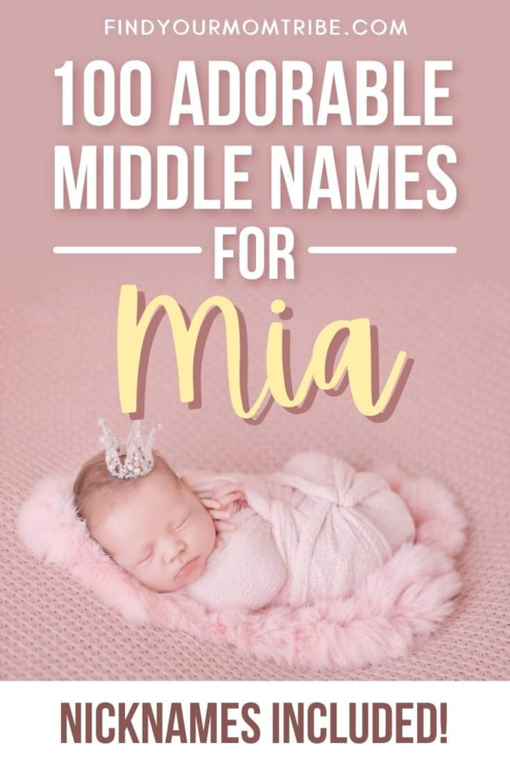 100+ Most Adorable Middle Names For Mia (With Cute Nicknames)